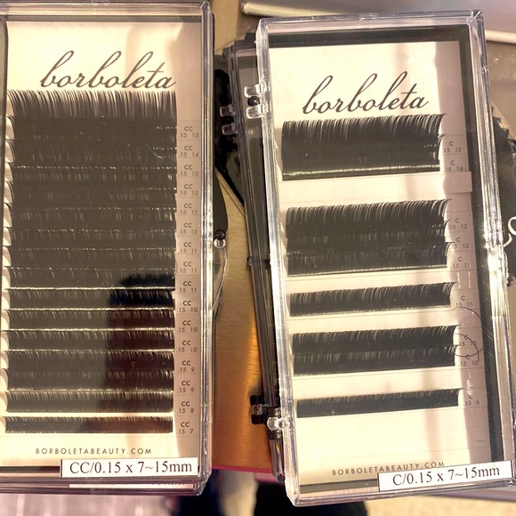 borboleta | Makeup | Borboleta Lash Trays Cc5x 7 15mm C015 X 7 15mm ...